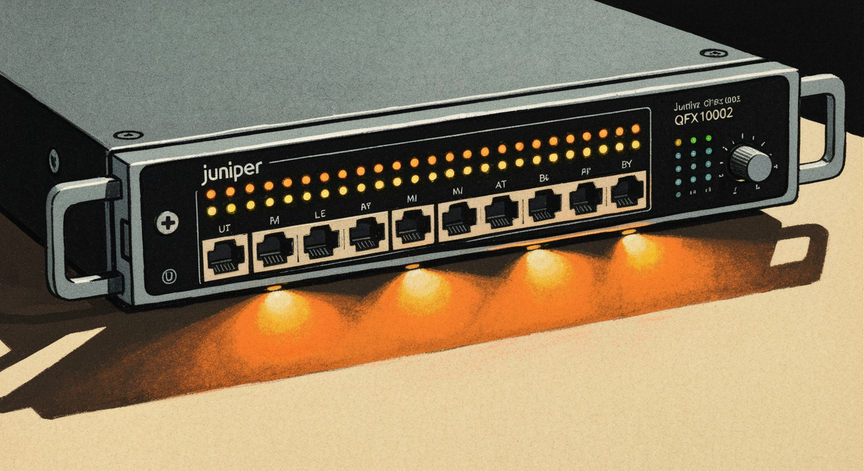 Juniper QFX Spine Switch EVPN Configuration