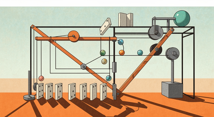 The Art and Science of Rube Goldberg Machines