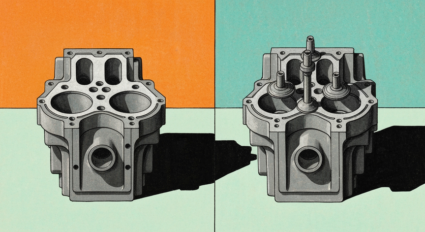 Mechanics of Two and Four Stroke Engines