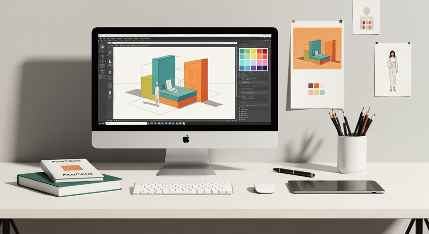Professional Graphic Design Application