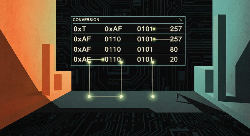 Hexadecimal to Binary - Hexadecimal to Octal Conversion - Hexadecimal ...