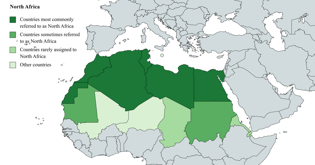 African Regional Hubs - World Countries and Capitals - World Countries ...